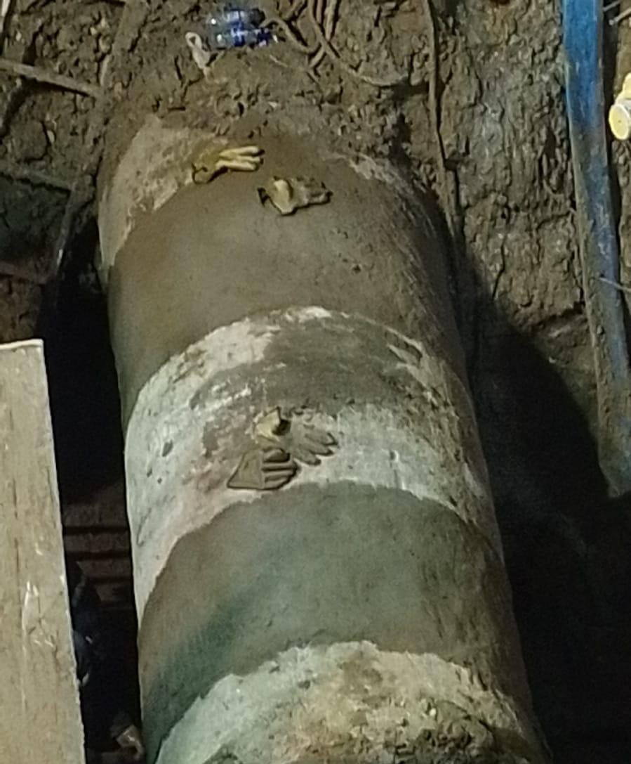 Superada la emergencia por daño en tubo de agua cruda, poco a poco el ...